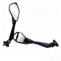 China Motorcycle Long Extended Rear View Mirror Anti-Shake Clear Vision Mirror Upgrade Parts for Ninja 400 for sale