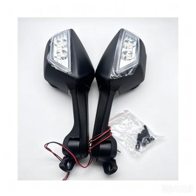 China Waterproof LED Integrated Side Mirror Wide Vision Anti-Shake Rearview Mirror Fit QianJiang 2022 2023 2024 2025 for sale