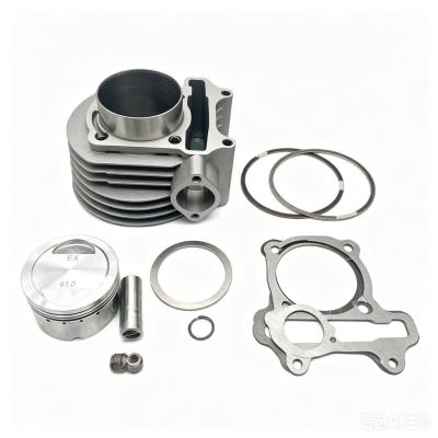 China GY6 200cc 61mm Cylinder Block Set with Genuine Taiwan Piston & Rings for sale
