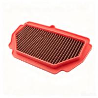 China Premium Motorcycle Air Filter Element OEM Fit For Kawasaki Ninja ZX6R ZX600  09-24 Sportbike Intake Filter for sale
