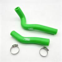 China Ninja400 Modified Silicone Radiator Hose Red Green Racing Cooling Pipe for sale