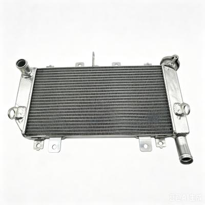 China Full Aluminum Engine Cooling Radiator OEM Replacement For 2017 Kawasaki Ninja400 Z400 EX400 Direct Bolt-On for sale