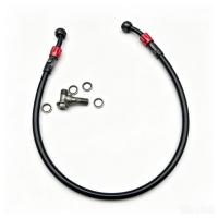 China 60cm Modified Motorcycle Brake Line, Stainless Steel Braided Brake Hose, Racing Upgrade Hydraulic Tube for Sport Bikes for sale