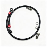 China 60cm Modified Motorcycle Brake Line, Stainless Steel Braided Brake Hose, Racing Upgrade Hydraulic Tube for Sport Bikes for sale