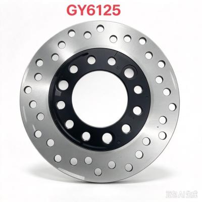 China GY6125 Brake Disc Rotor, Stainless Steel Front Disc Brake Plate for GY6 125cc 4-Stroke Scooter for sale