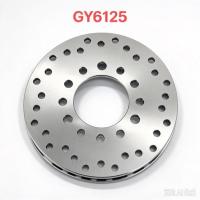 China GY6125 Brake Disc Rotor, Stainless Steel Front Disc Brake Plate for GY6 125cc 4-Stroke Scooter for sale