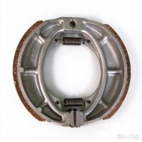 China GS125 Motorcycle Drum Brake Shoes, Rear Brake Shoe Set for Suzuki GS125 Motorbike for sale