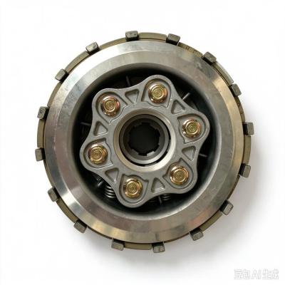 China CG250 6Pins 7Plates 35mm Large Hole Clutch Hub Assembly, Motorcycle Small Clutch Drum Kit for sale
