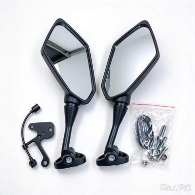 China Horizon Motorcycle Rearview Mirror Pair, M10 Thread Sport Side Mirror for Horizon Street Bike for sale