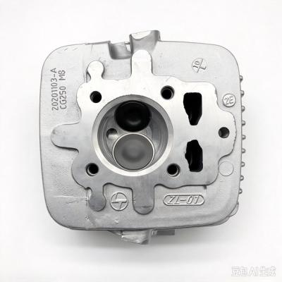 China CG250 Motorcycle Cylinder Head Assembly, Air-Cooled 250cc Complete Cylinder Head Assy for CG250 Engine for sale