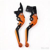 China KTM DUKE390 CNC Adjustable Brake Clutch Levers, Aluminum CNC Machined Accessories for KTM Duke 390 for sale