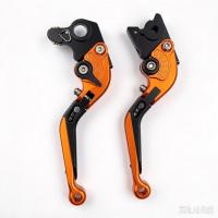 China KTM 690 1290 CNC Adjustable Brake Clutch Levers, Folding CNC Machined Modification Lever Set for sale