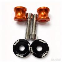 China KTM DUKE390 CNC Starting Screw, Billet Aluminum Modified Swingarm Spool Paddock Stand Bolt for sale