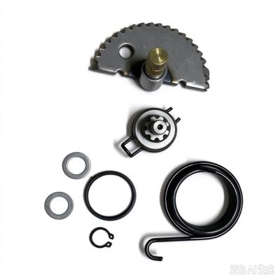 China GY6 Scooter Kick Starter Shaft Assembly, Complete Kick Start Shaft with Return Spring & Gear for Chinese 125/150cc Moped for sale