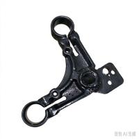China CG125 Motorcycle Steering Stem Triple Clamp, Front Fork Bottom Yoke Steering Column Assembly for sale