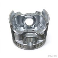 China Suzuki AN125 52mm Piston Kit, Scooter Engine Piston Set for AN125 Vecstar 125 for sale