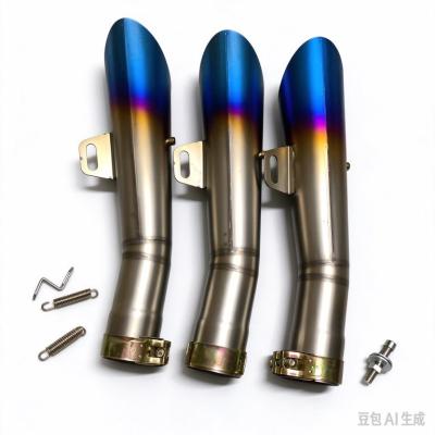 China JY-007 R6 Motorcycle Exhaust Muffler, Stainless Steel Silencer Aftermarket Replacement for sale