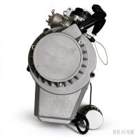 China 49CC Silver ATV Engine, 2 Stroke Air Cooled Complete Motor for Mini Quad ATV Aftermarket Replacement for sale