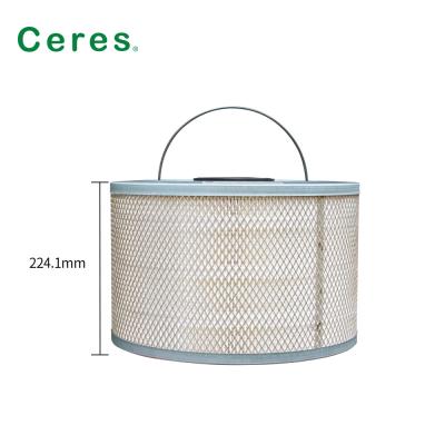China 25211119A-C Ctp Kodak Air Filter 224.1mm Height for sale