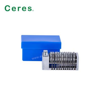 China 11 Digits Leibinger Numbering Machine Parts 3/16'' Gothic for sale