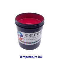 China 30 Degree Temperature Sensitive Ink Ceres Reversible Screen Printing Ink for sale