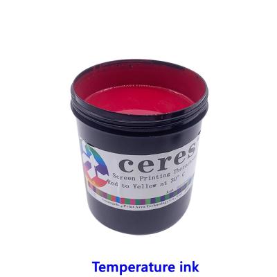 China 30 Degree Temperature Sensitive Ink Ceres Reversible Screen Printing Ink for sale