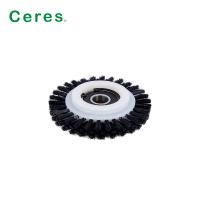 China Soft Bristles Printing Machine Spare Parts Offset Roland 700 Machine Brush Wheel for sale