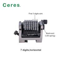 China Gto52 7 Digits Backward Offset Horizontal Numbering Machine High Precision for sale