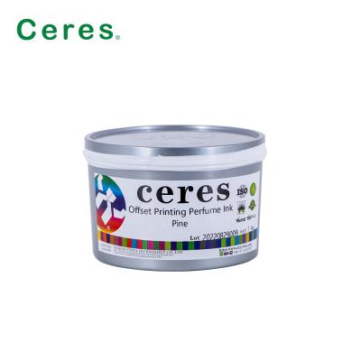 China Ceres Offset Printing Perfume Ink Pine Taste Transparent Color for sale