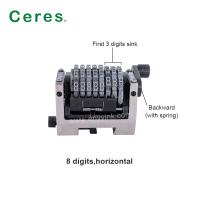 China Horizontal Numbering Machine Gto52 8 Digits Backward Offset for sale