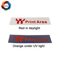 China Security Screen Printing Ink Invisible Red To Orange Bright Color for sale