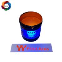 China Security Screen Printing Ink Invisible Red To Orange Bright Color for sale