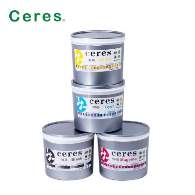 China Solvent Base Offset Printing Ink For Metal Pacakge With Oven Dry for sale