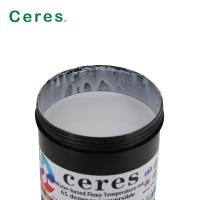 China 65 Degree Security Printing Ink Colorless To Black Water Based Flexo Irreversible Temperature Sensitive Ink for sale