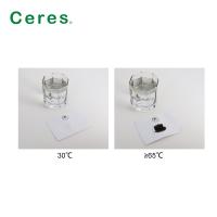 China Thermochromic Irreversible Temperature Sensitive Ink Colorless To Black for sale
