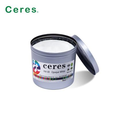 China 2kg / Can Offset Printing Ink For 3 Pieces Tin Opaque White for sale