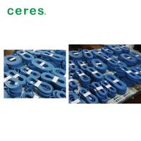 China Blue Nylon Sandwich Rubber Flat Belt/NBR For BOBST/HOSON/GAOTIAN Folder Gluer for sale