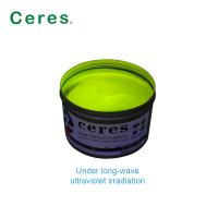 China Offset / Screen / Flexo Printing Security Uv Invisible Ink For Documents Yellow Green Color for sale