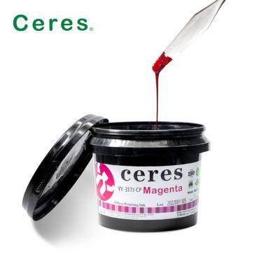 China Ceres Uv 317 Offset Printing Ink For Plastic Cups for sale