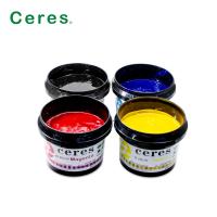China Ceres Offset Uv Printing Ink CMYK Plastic PVC Fast Drying High Gloss for sale