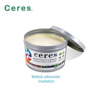China Colorless Grass Green Invisible UV Offset Ink Printing Normal Dry Solvent Based Ink for sale