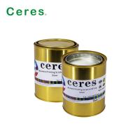 China Ceres Coating Screen Printing Silver Scratch Ink for sale