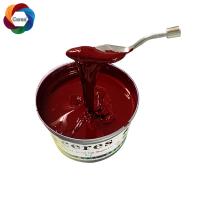 China Ceres Magnetic Security Ink Red for Offset Printing 1kg Can for sale