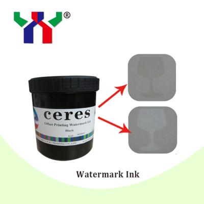 China Ceres Solvent Based Security Ink for Screen Printing Black White for sale