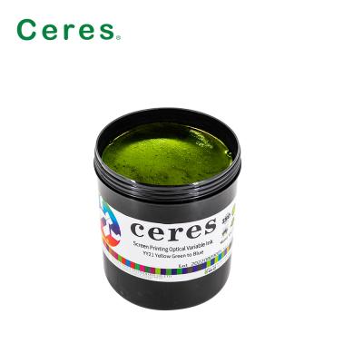 China YY21 Yellow Green to Blue Optical Variable Ink for Security Printing for sale