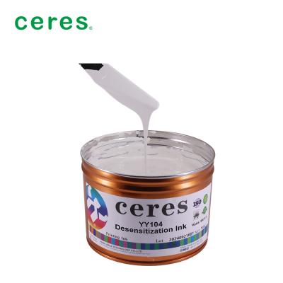 China Japan Import Solvent Based Desensitizing Ink for Carbonless Copy Paper in 1kg Tin with 12 Months Shelf Life for sale