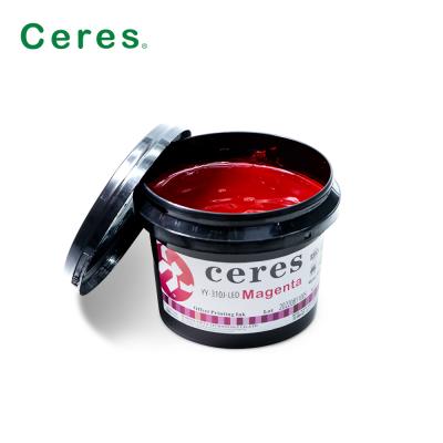 China Ceres YY-310 UV LED Offset Ink with 100~150um Thickness and CMYK Pantone Colors for High-Quality Printing for sale