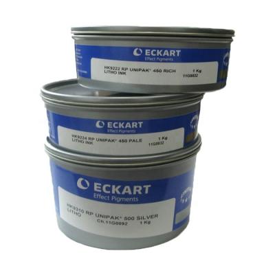 China Germany Eckart High Quality Gold and Silver Offset Ink Solvent Based 1kg/can for Sheet-fed Paper Printing for sale