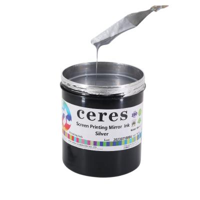 China High Gloss Silver Mirror Ink for Offset Printing with 2 Years Validity and A+ Grade Quality for sale