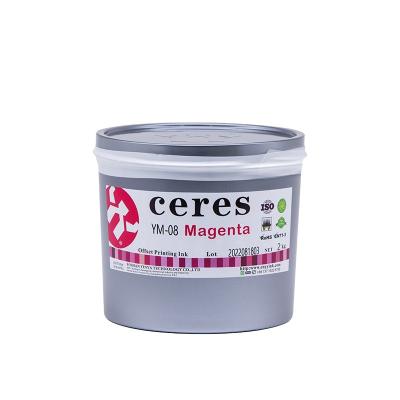 China UV Ink Magenta Offset Printing Ink for Metal with Resistance to Cooking and Baking for sale